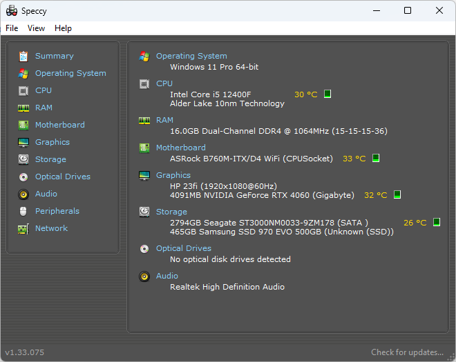 Gaming PC - i5-12400F - RTX4060 - AVAILABLE PERTH LOCAL ONLY PC323 - GamingStation